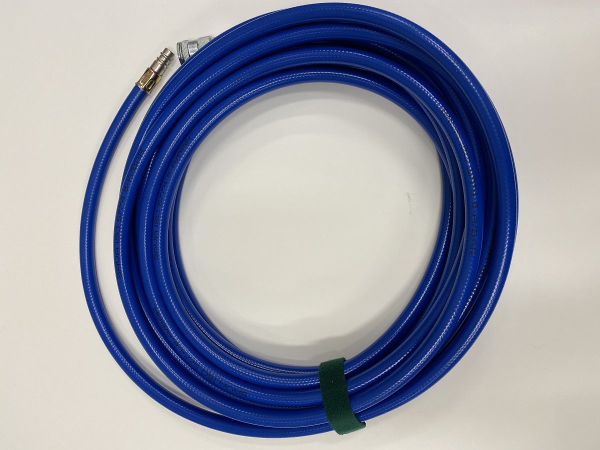 Luftslange 10m 8 bar blå - Høytrykksputer og løfteputer - Saferec AS